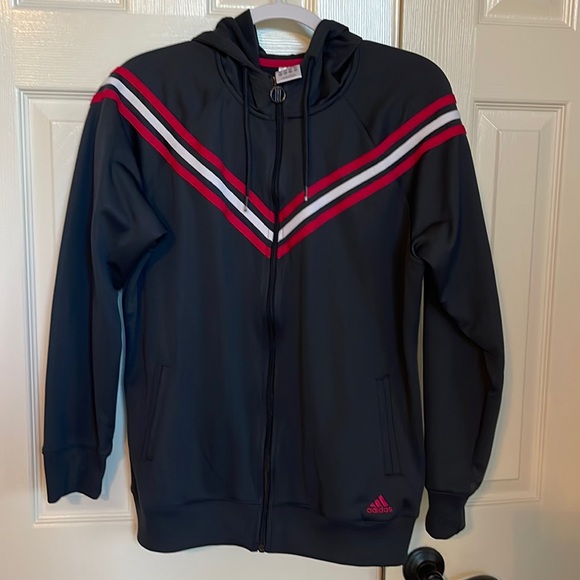 adidas | Tops | Adidas Zip Up Hoodie | Poshmark